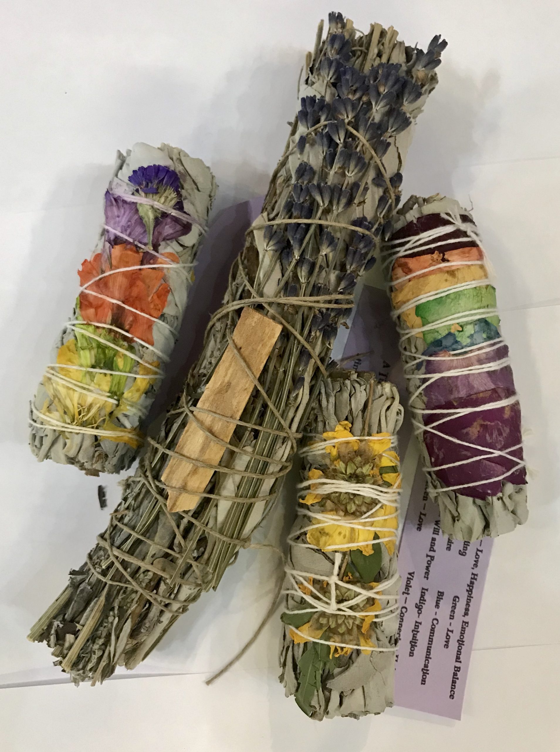 Fancy Floral Sage Bundles – A Time for Karma