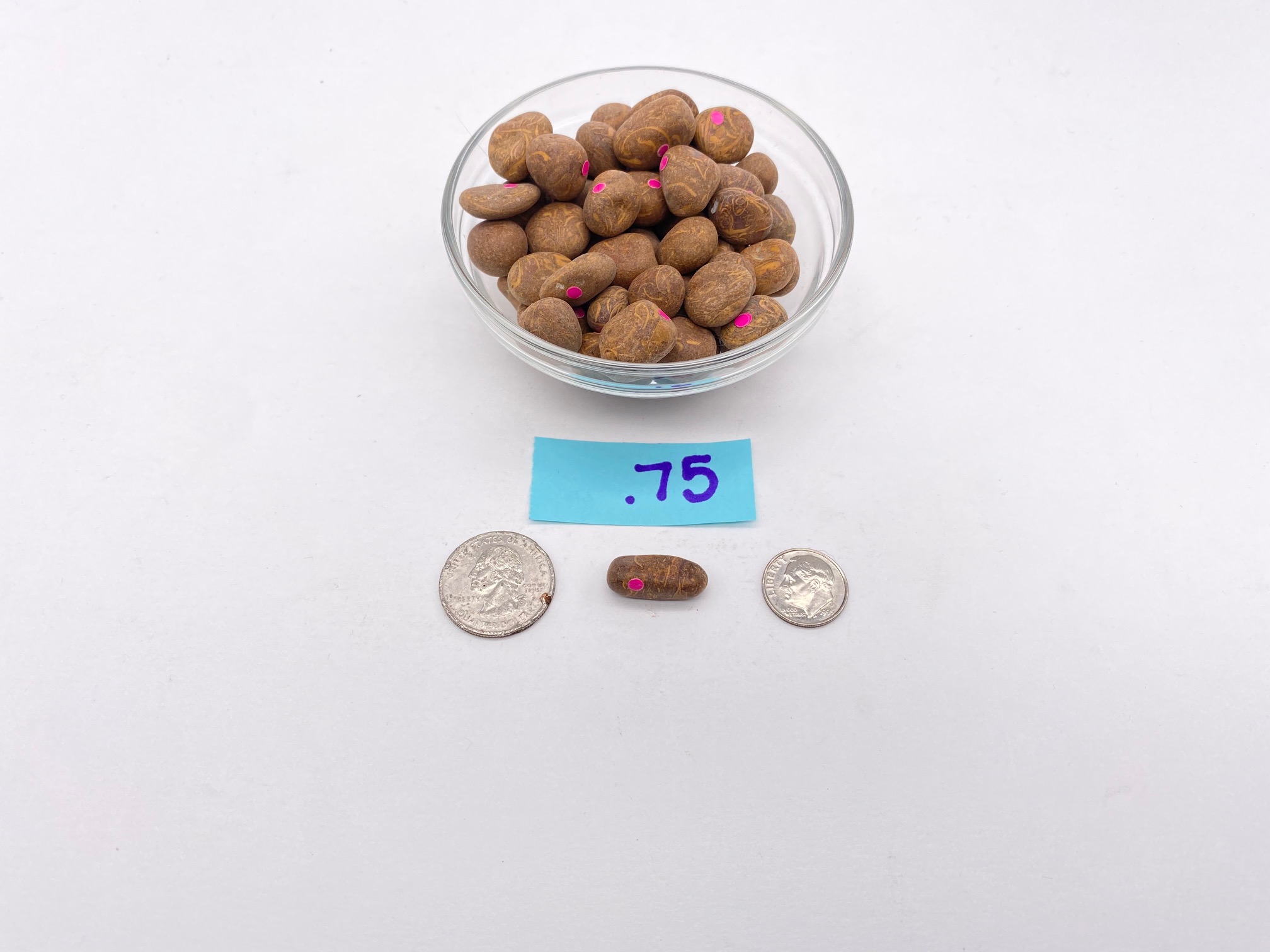 Calligraphy Script Stone – Tumbled Stones – A Time for Karma