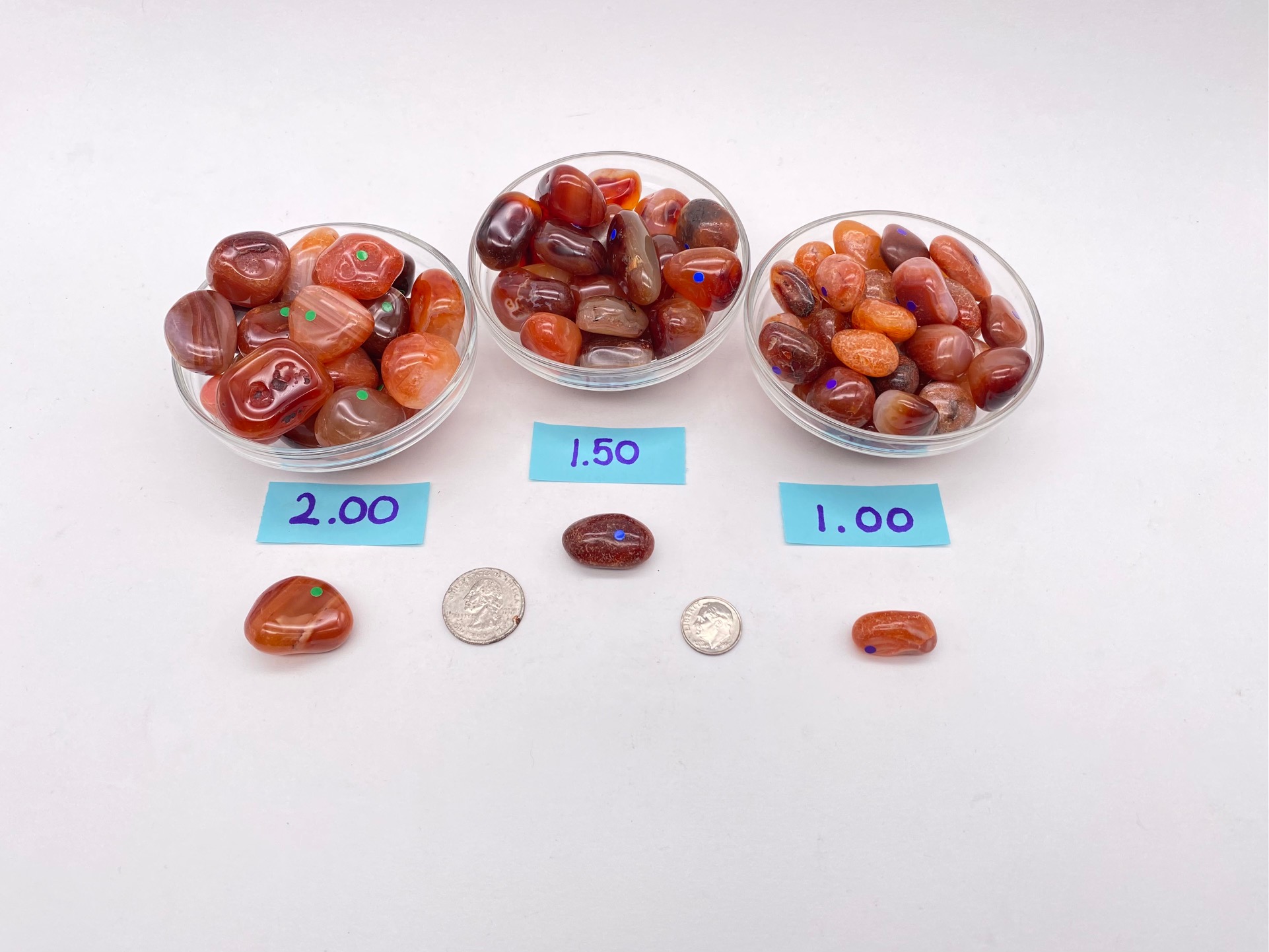 Carnelian Agate – Tumbled Stones – A Time for Karma