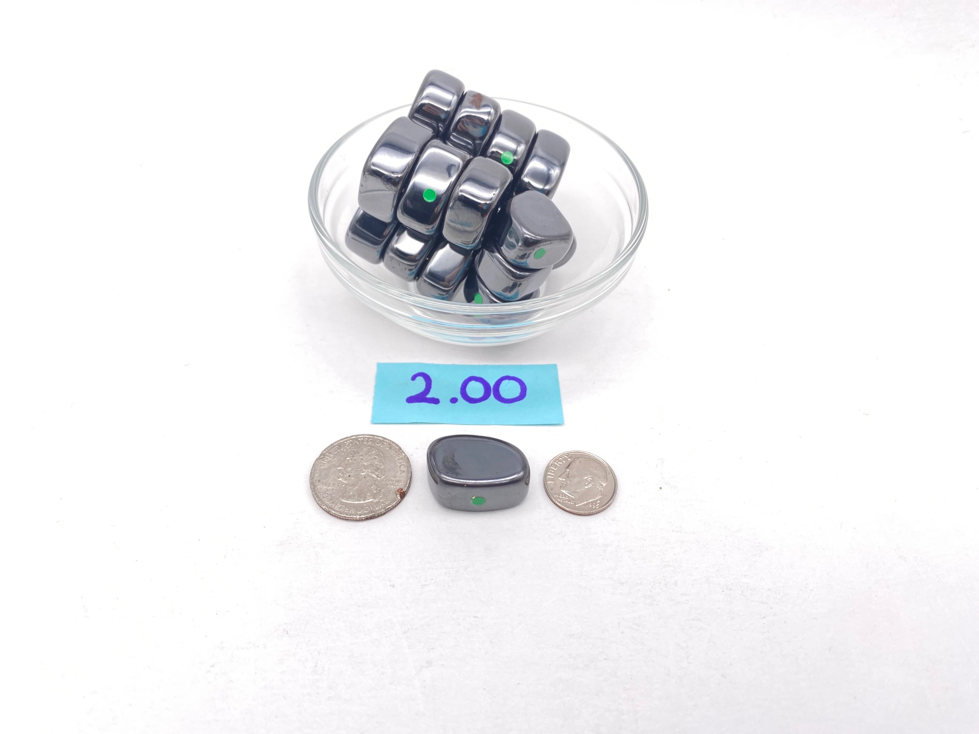 Magnetic Hematite – Tumbled Stones – A Time for Karma