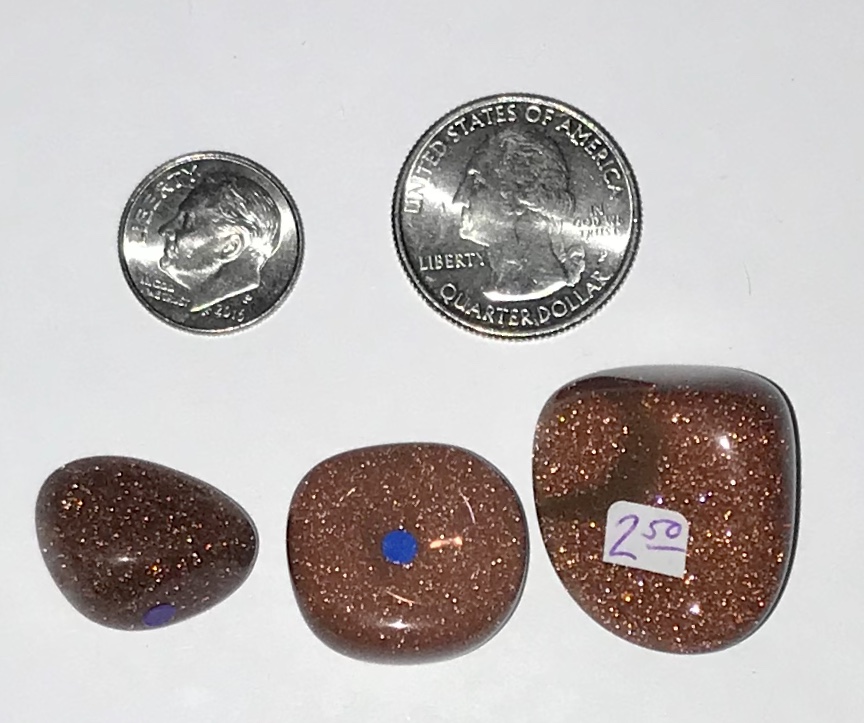 Goldstone – Tumbled Stones – A Time for Karma