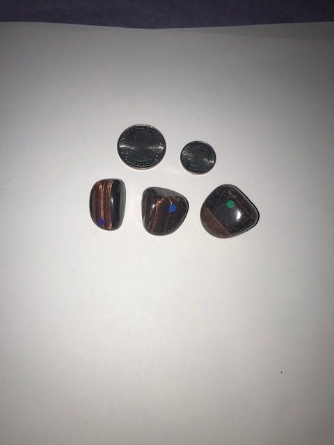 Tiger Iron – Tumbled Stones – A Time for Karma