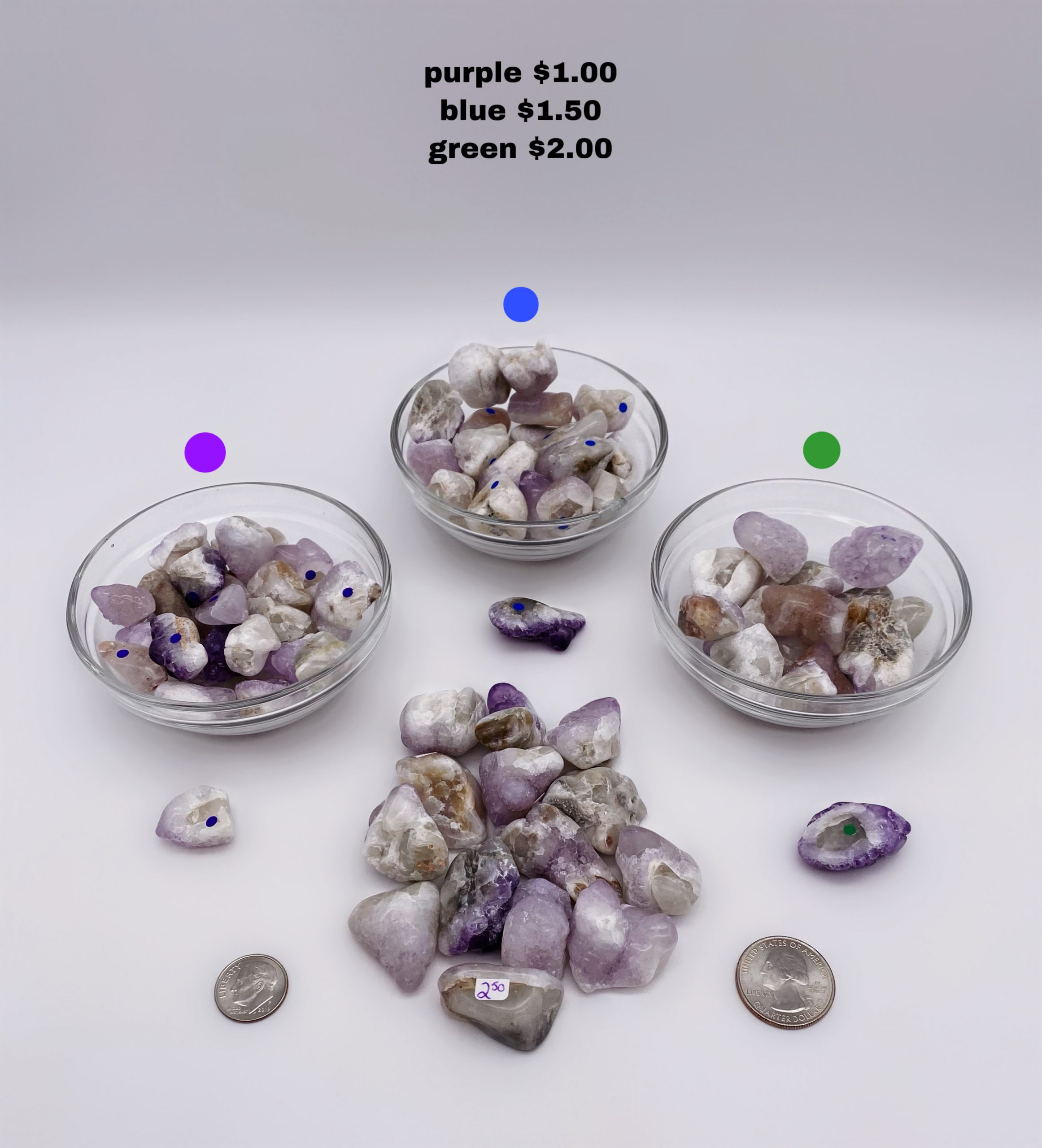 Spirit Quartz – Tumbled Stones – A Time for Karma