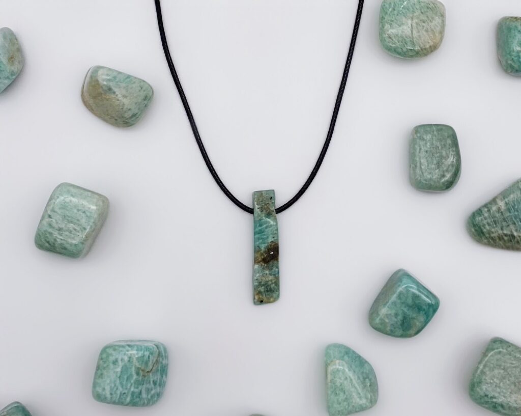 Amazonite Necklace – Chip – A Time for Karma