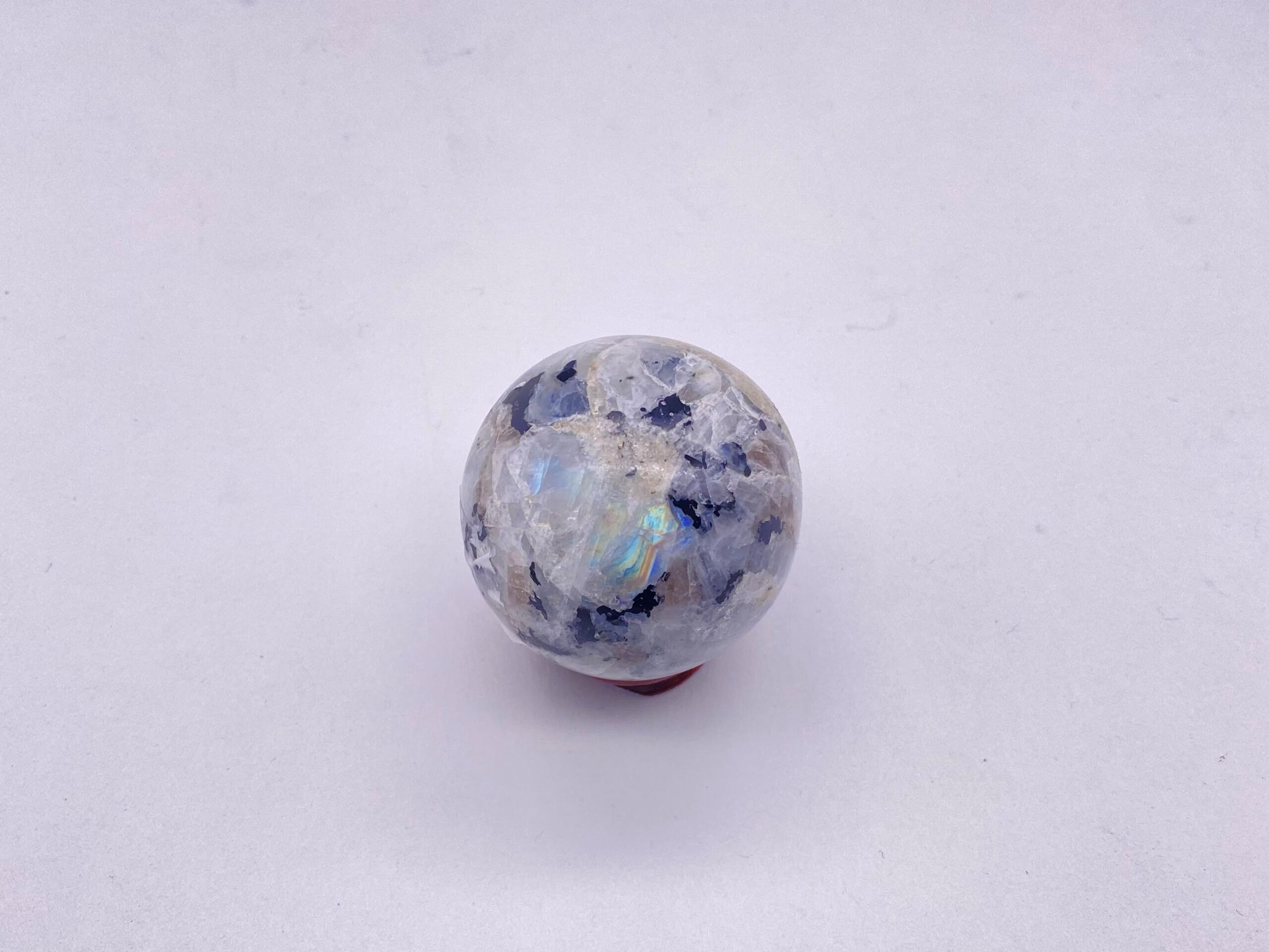 Rainbow Moonstone Sphere – A Time for Karma