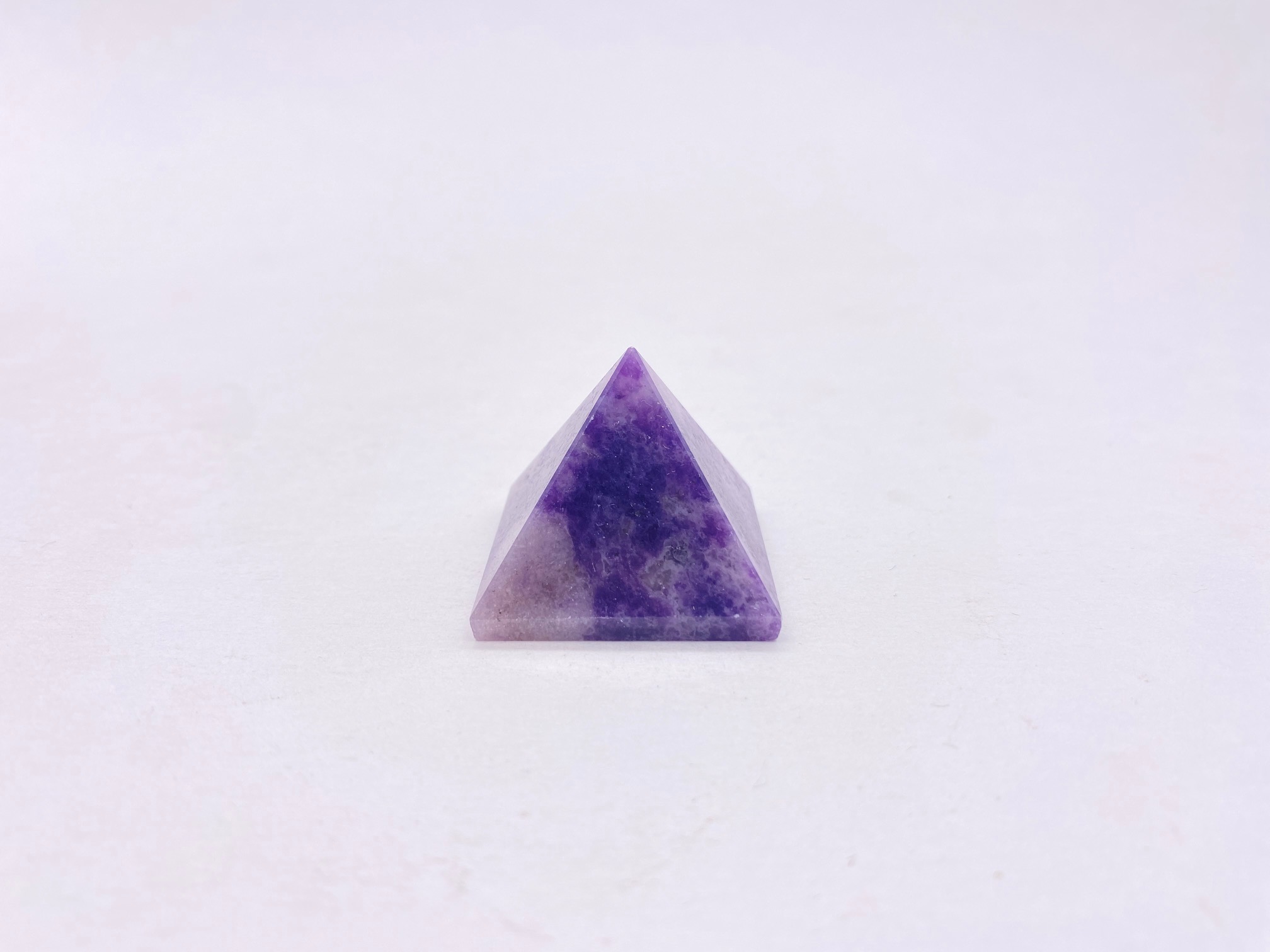 Small Pyramid – Lepidolite – A Time for Karma