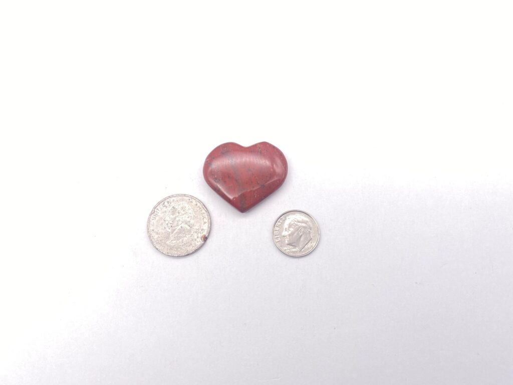 Heart – Red Jasper – A Time for Karma