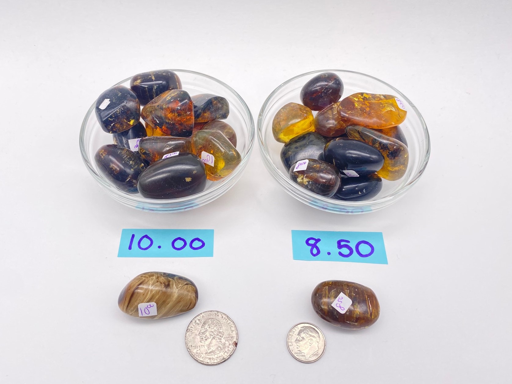 Amber – Tumbled Stones – A Time for Karma