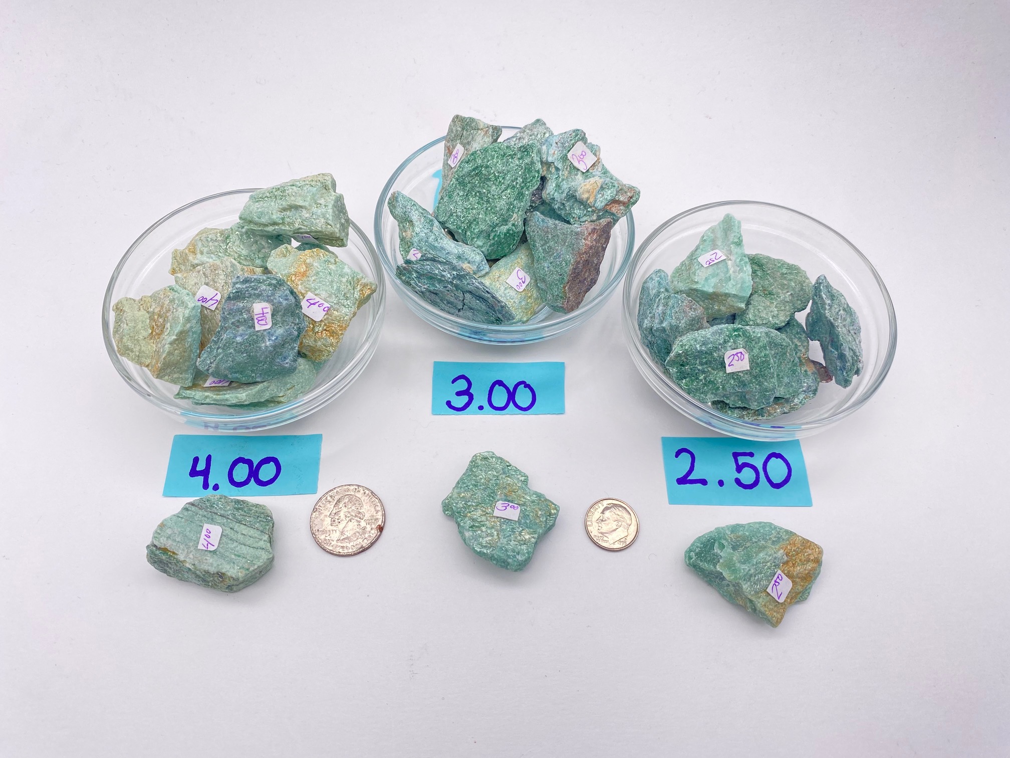 Green Fuchsite – Raw Stones – A Time for Karma
