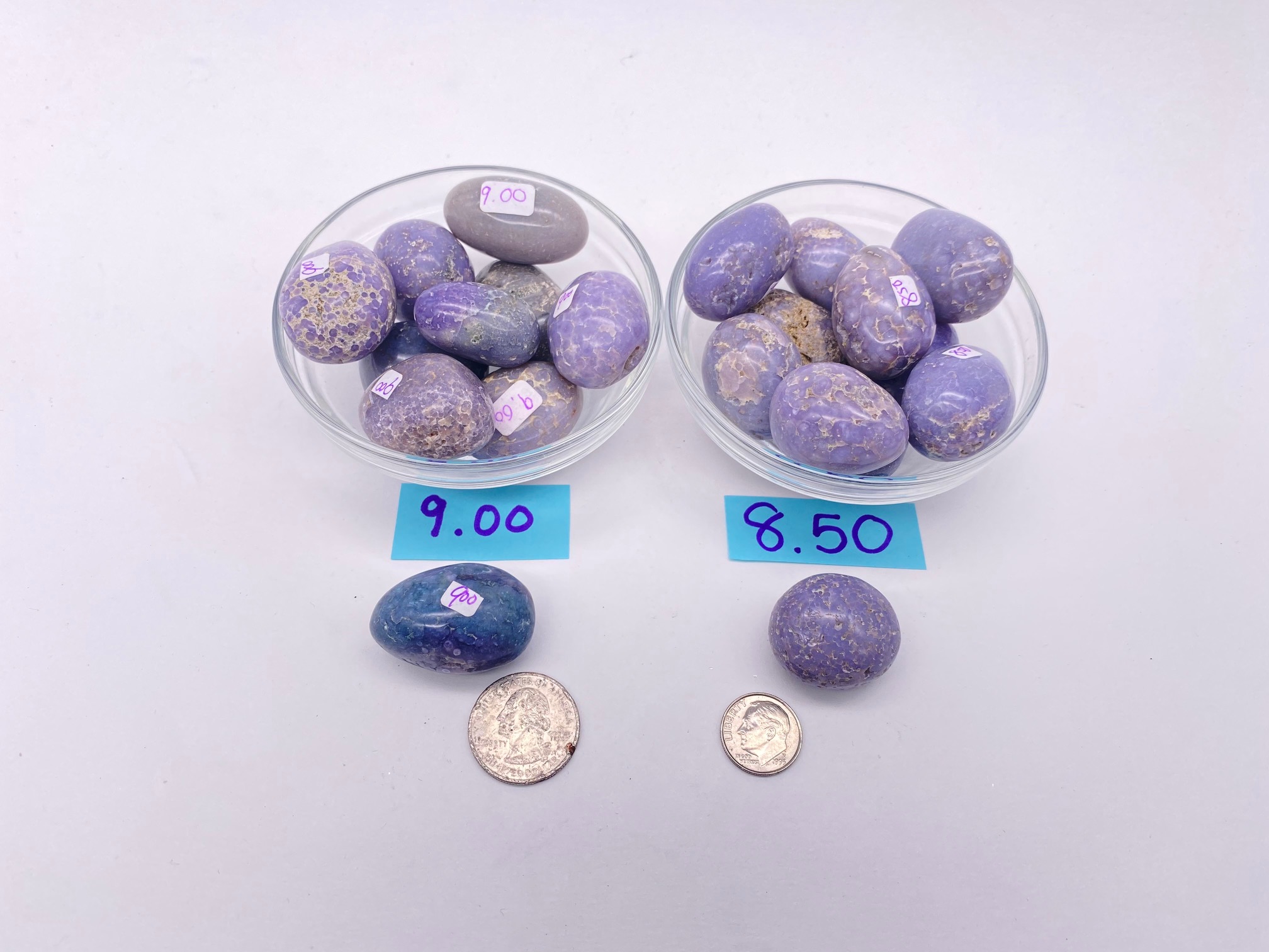 Grape Agate – Tumbled Stones – A Time for Karma