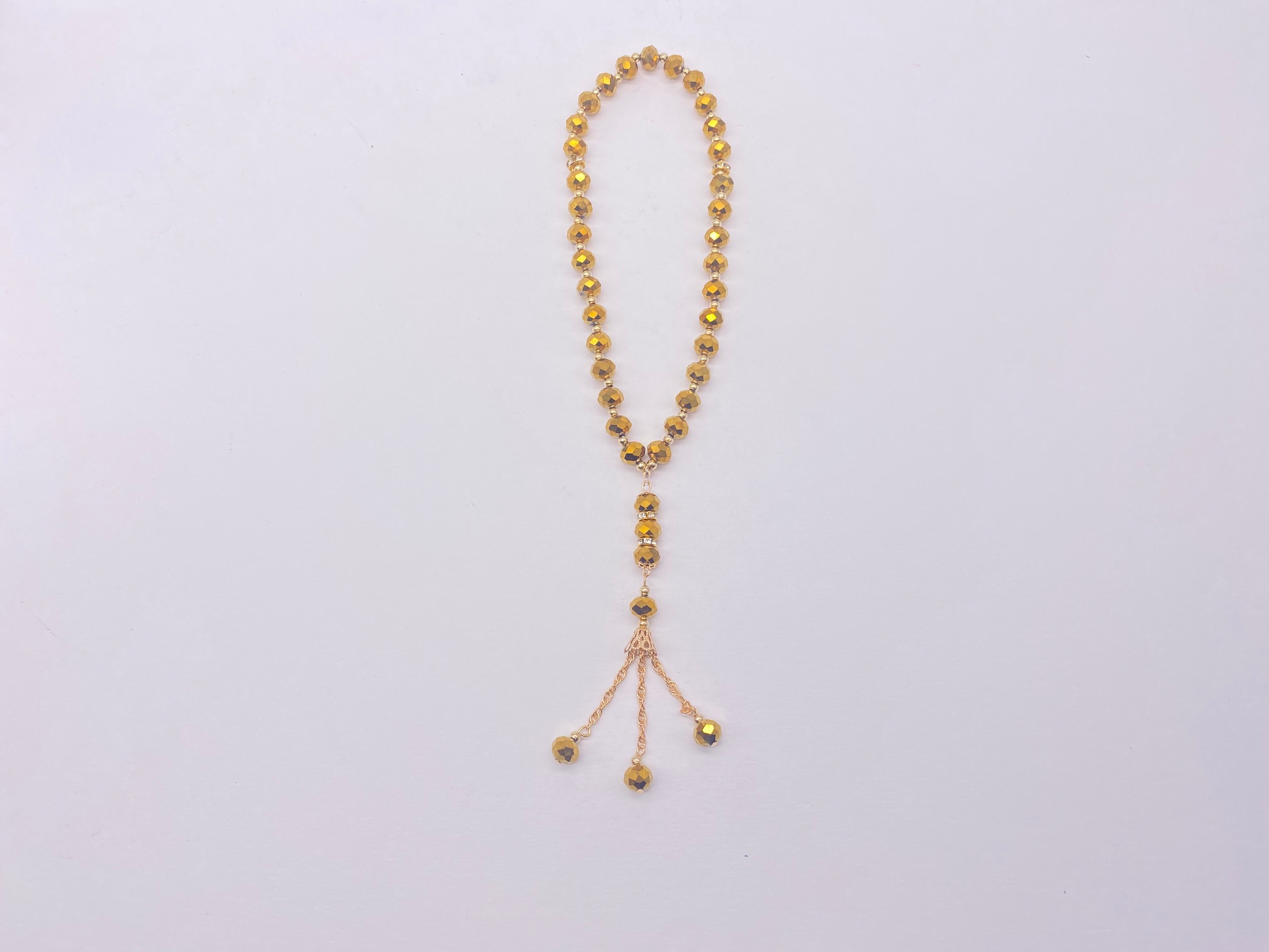 33 Bead Gold Chain Tasbih – Gold – A Time for Karma