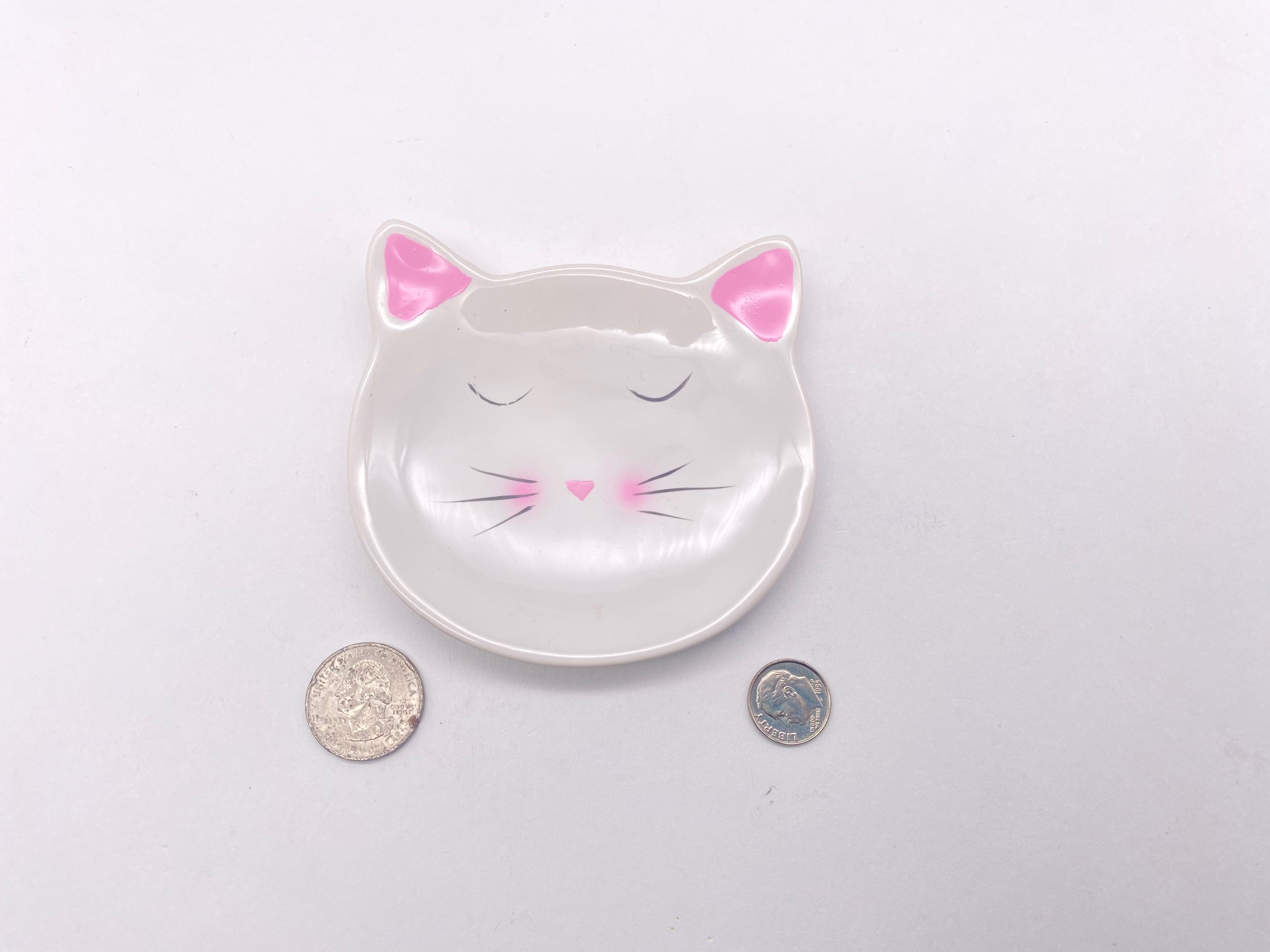 Trinket Dish – Cat Face – A Time for Karma